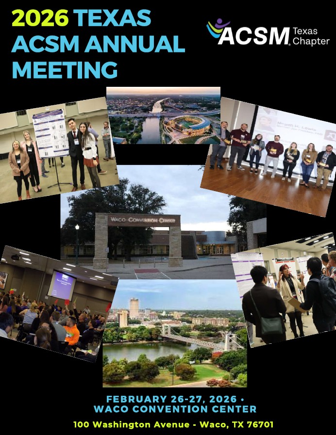 Annual Meeting - ACSM Texas Chapter